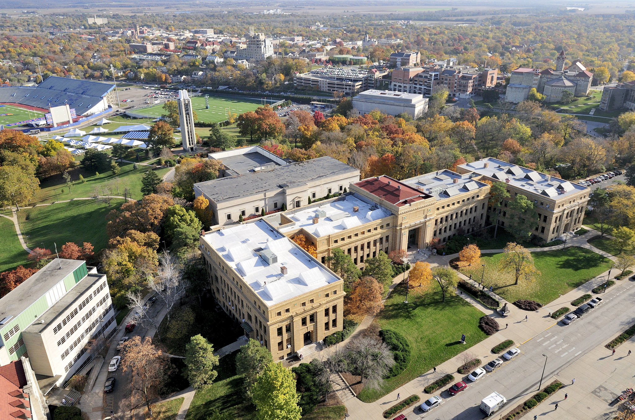 Golden Hour Campus Vista | Zoom Gallery